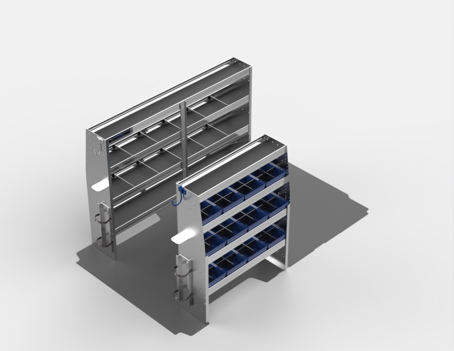 Ram ProMaster Shelving Packages & Kits | Aluminum & Steel