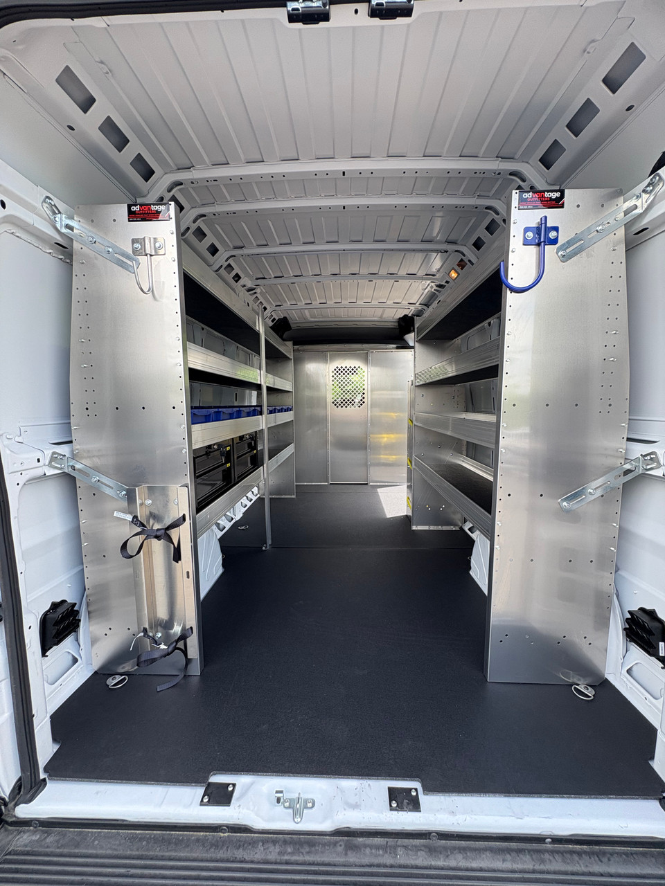 ProMaster 159"WB Van Aluminum HVAC Shelving Package