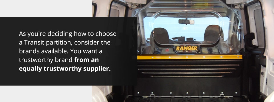 Ford Transit Van Partitions | Commercial Van Shelving