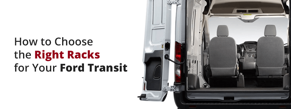 Transit Van Shelving Packages - Work Van Upfit Kits