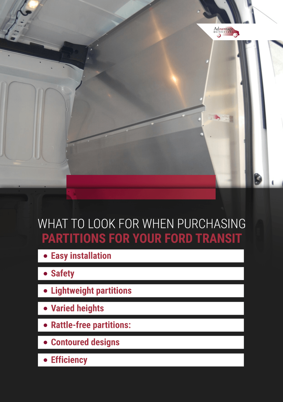 Ford Transit Van Partitions | Commercial Van Shelving