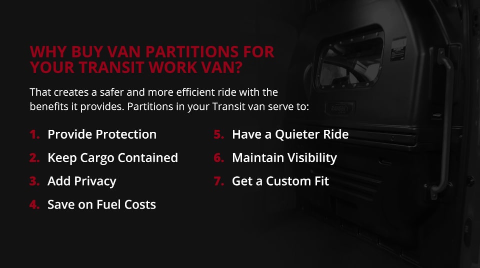 Ford Transit Van Partitions | Commercial Van Shelving
