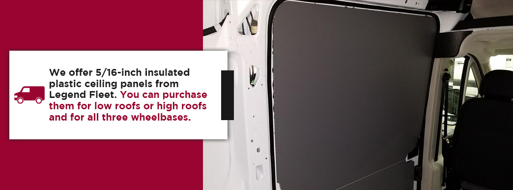 Ram ProMaster Work Van Wall Liners | Advantage Outfitters