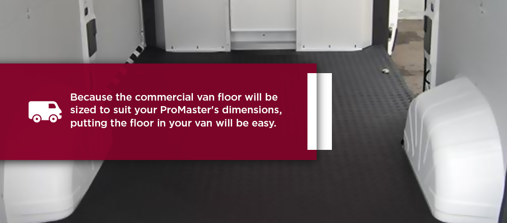 Van Flooring & Rubber Mats For Promaster City Van | By Legend Fleet