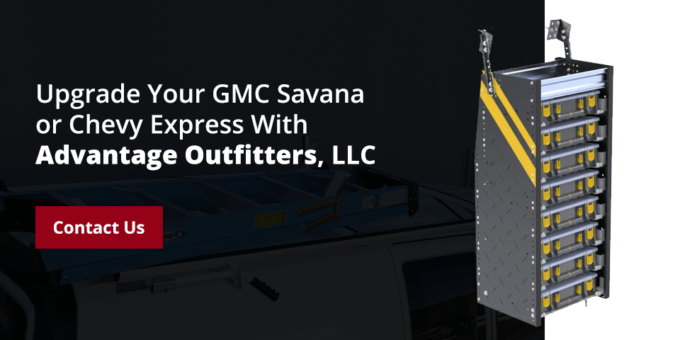 Van Upfit & Storage Accessories For Savanna/Express | Ranger Design