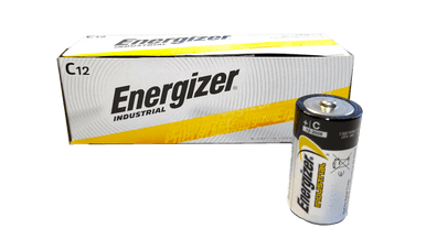 Energizer Industrial C Cell EN93 Alkaline Battery 72PCS