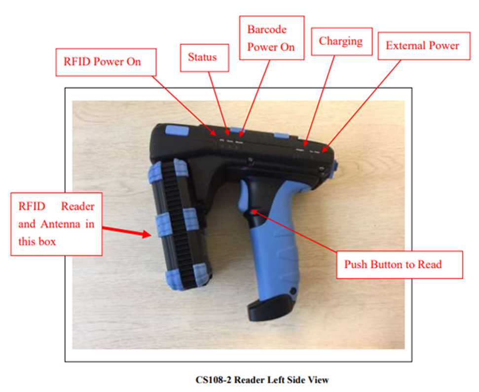 The Basics of Setting up the CS108 Handheld Reader - RFID4USTORE
