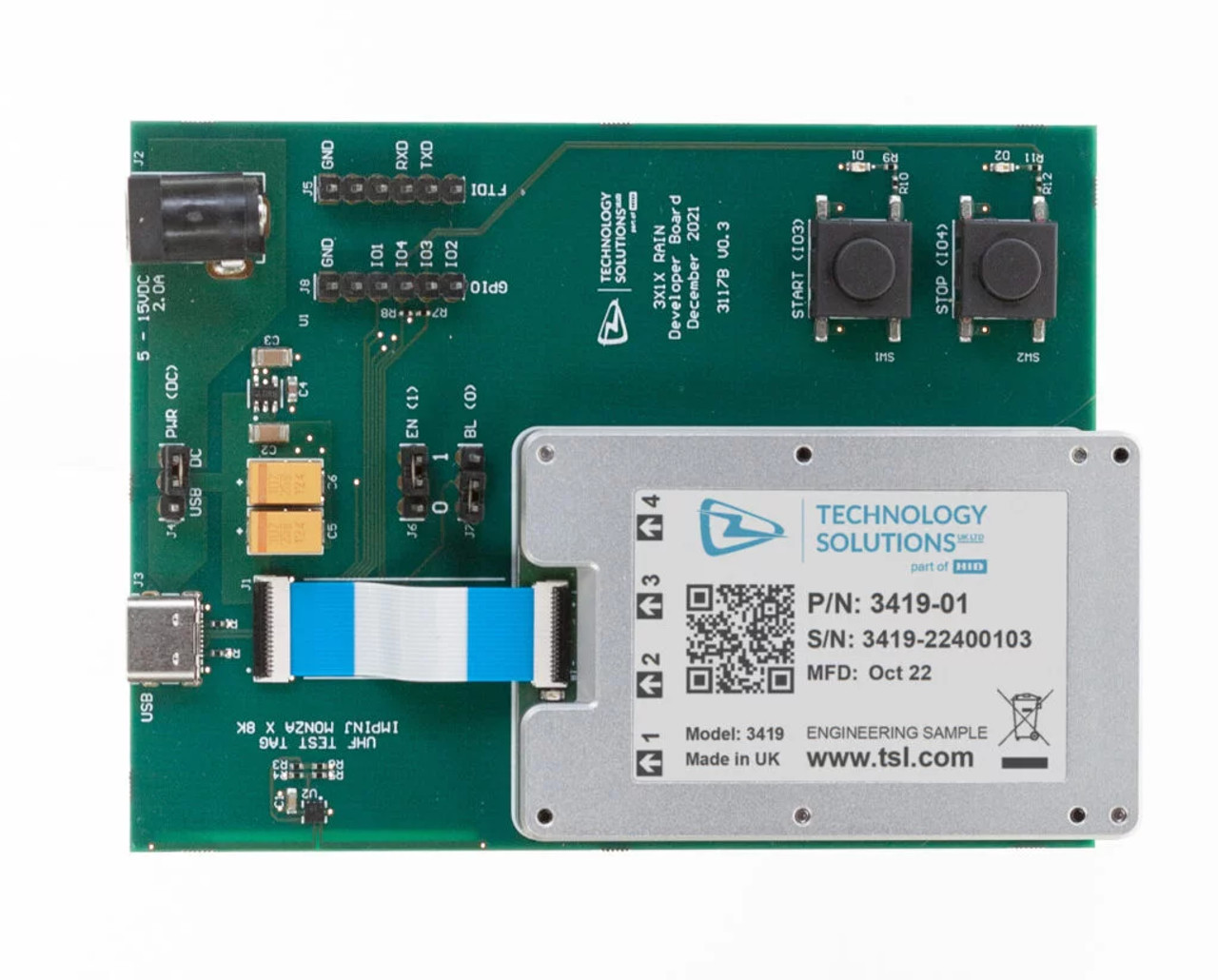 TSL 3419 RAIN RFID Reader Module Developer Kit(3419-DEV-KIT-FCC-01) TSL 3419 RAIN RFID Reader Module Developer Kit(3419-DEV-KIT-FCC-01)