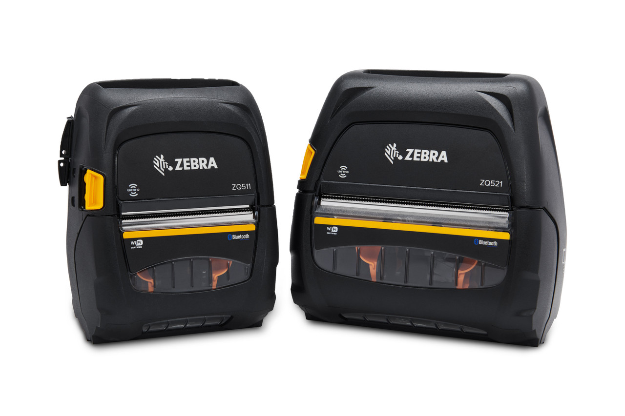 Zebra ZQ521 Premium Mobile 4-inch Wide Standard Printer (Non-RFID)