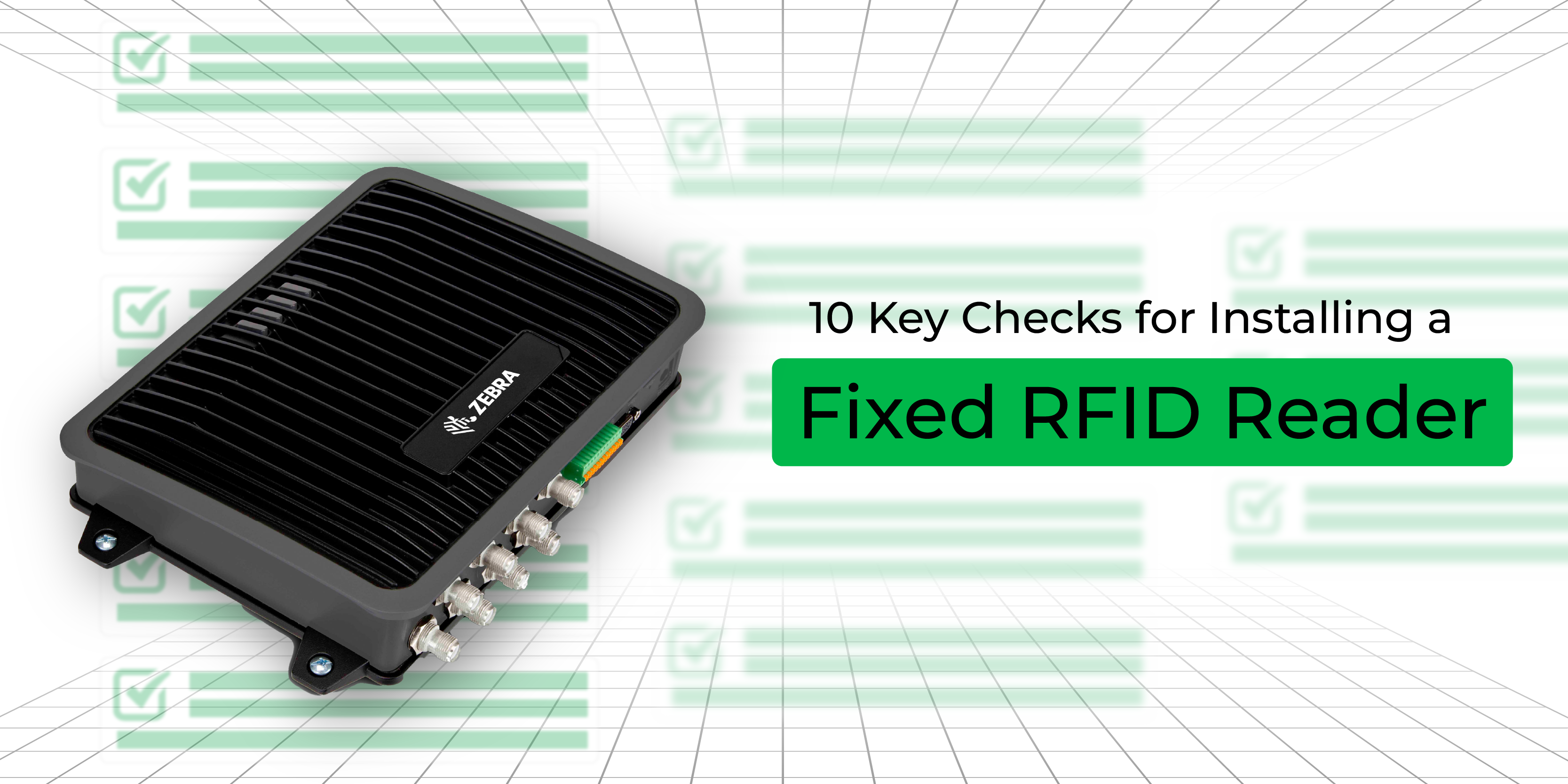 10 Key Checks for Installing a Fixed RFID Reader System - RFID4USTORE
