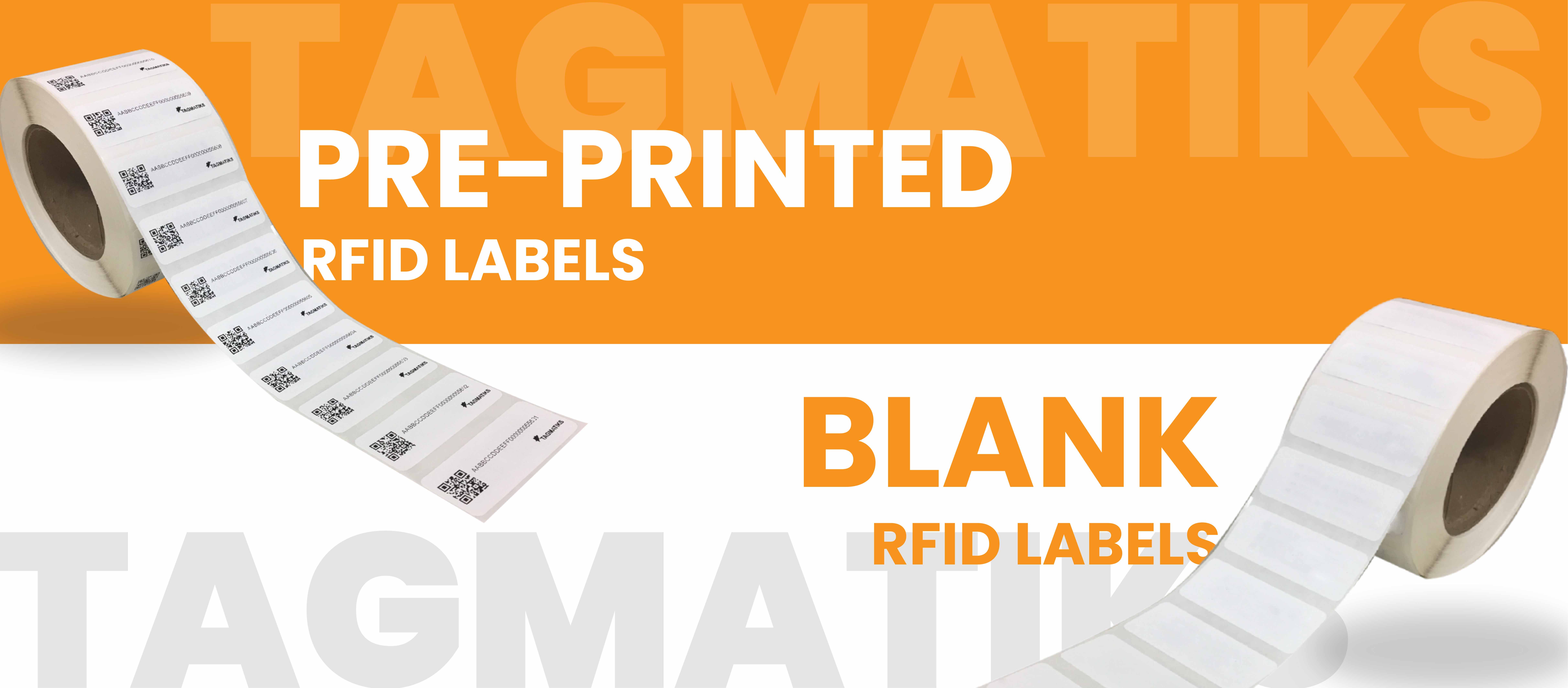 How to decide between pre-printed and blank RFID labels - RFID4USTORE