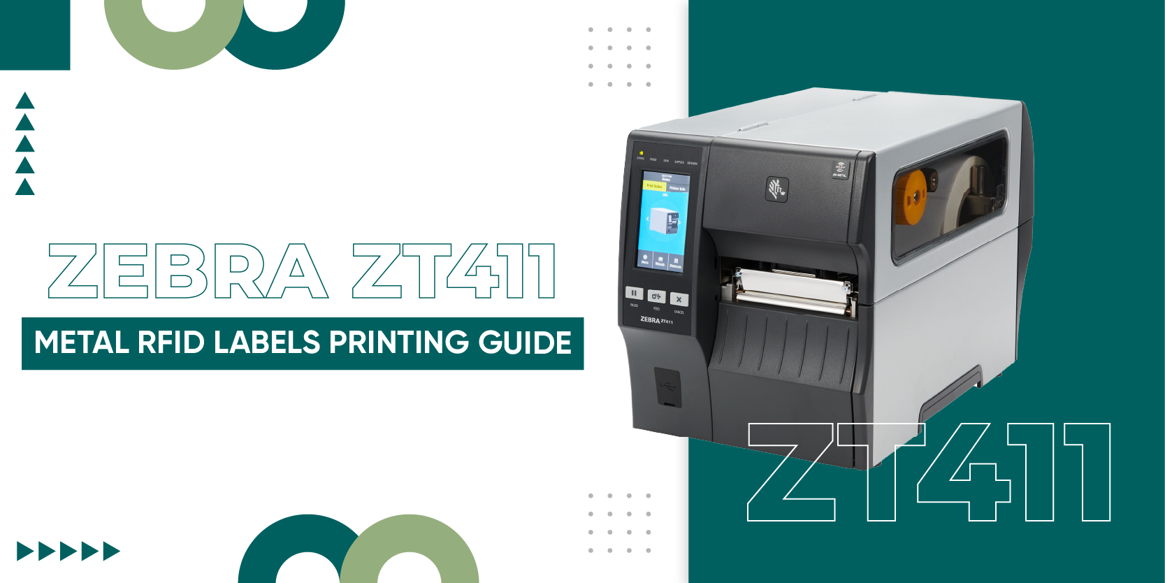 Zebra ZT411 Metal RFID Labels Printing Guide - RFID4USTORE