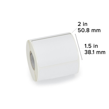 Zebra Z-Select 4000D 2"x1.5" Thermal Labels - 36 Rolls