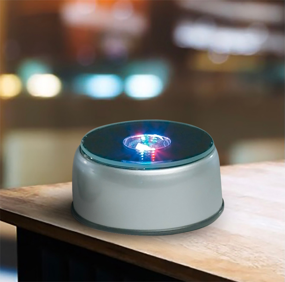 Rotating Light Base - 3D Crystal Me