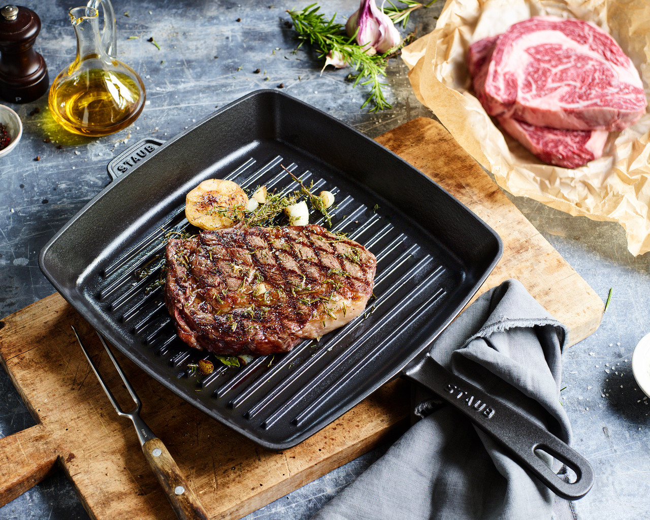 American Square Grill 26cm, Black - Zwilling