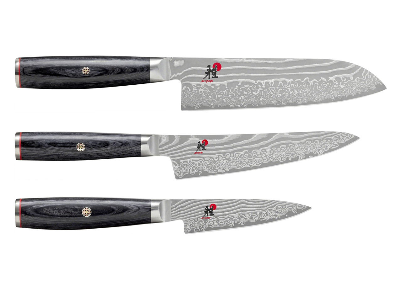5000FCD Knife 3/Set Santoku 18cm, Shotoh 13cm & Shotoh 9cm - Zwilling ...