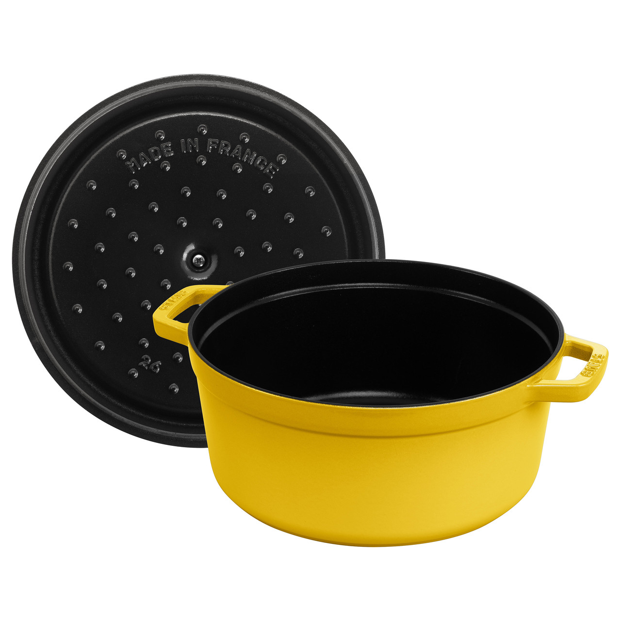 Round Cocotte 26cm, Citron