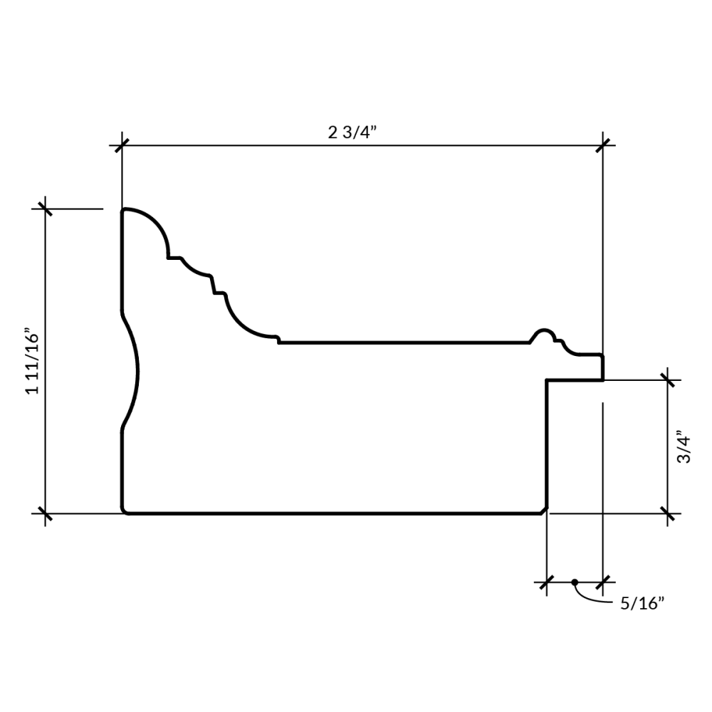 3889 Frame Moulding