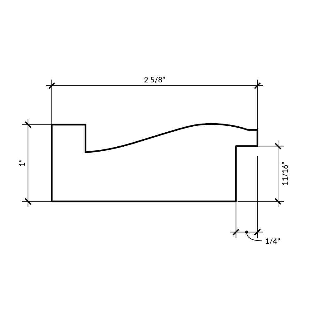 4092 Frame Moulding