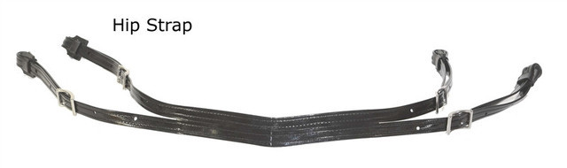 Synthetic Beta Nylon Mule Breeching | Mule Britching and Tack