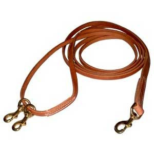 Draw Rein with 225 Snap Pulley - Berlin Custom Leather | Western Tack