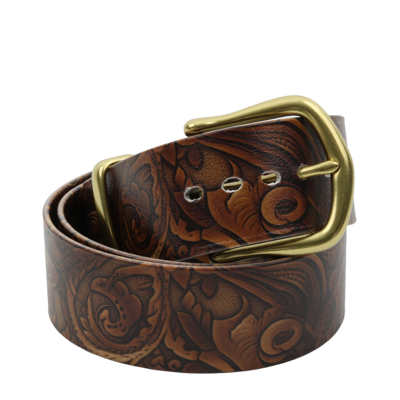 The Classic Tooled Leather Belt