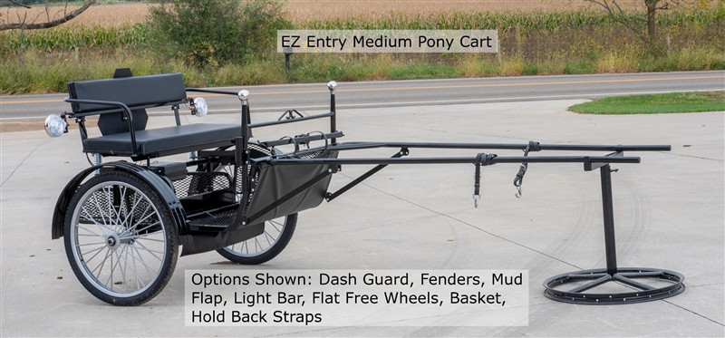 Fairview EZ Entry Mini Pony Cart | Working Horse Tack