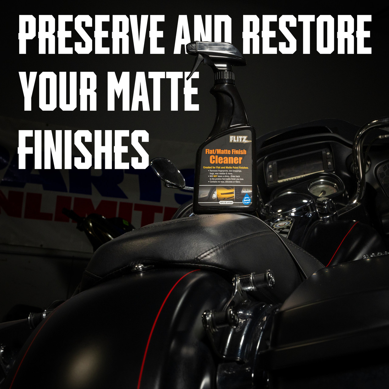 Flat Matte Cleaner – Streak-Free Care for Matte Surfaces