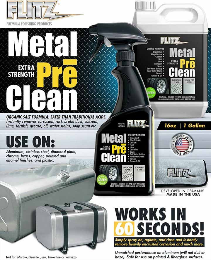 Flitz Metal Pre- clean | Cleaner For Aluminum Wheels