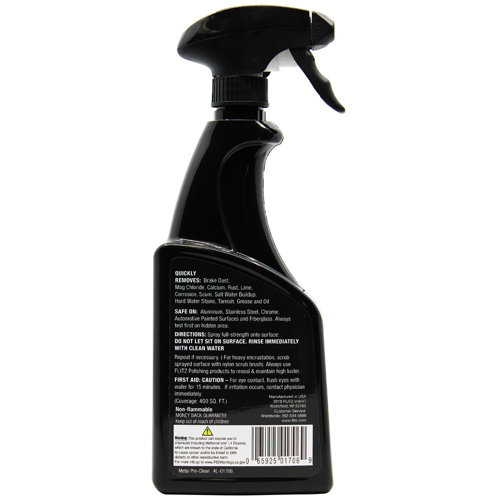 Flitz Metal Pre- clean | Cleaner For Aluminum Wheels