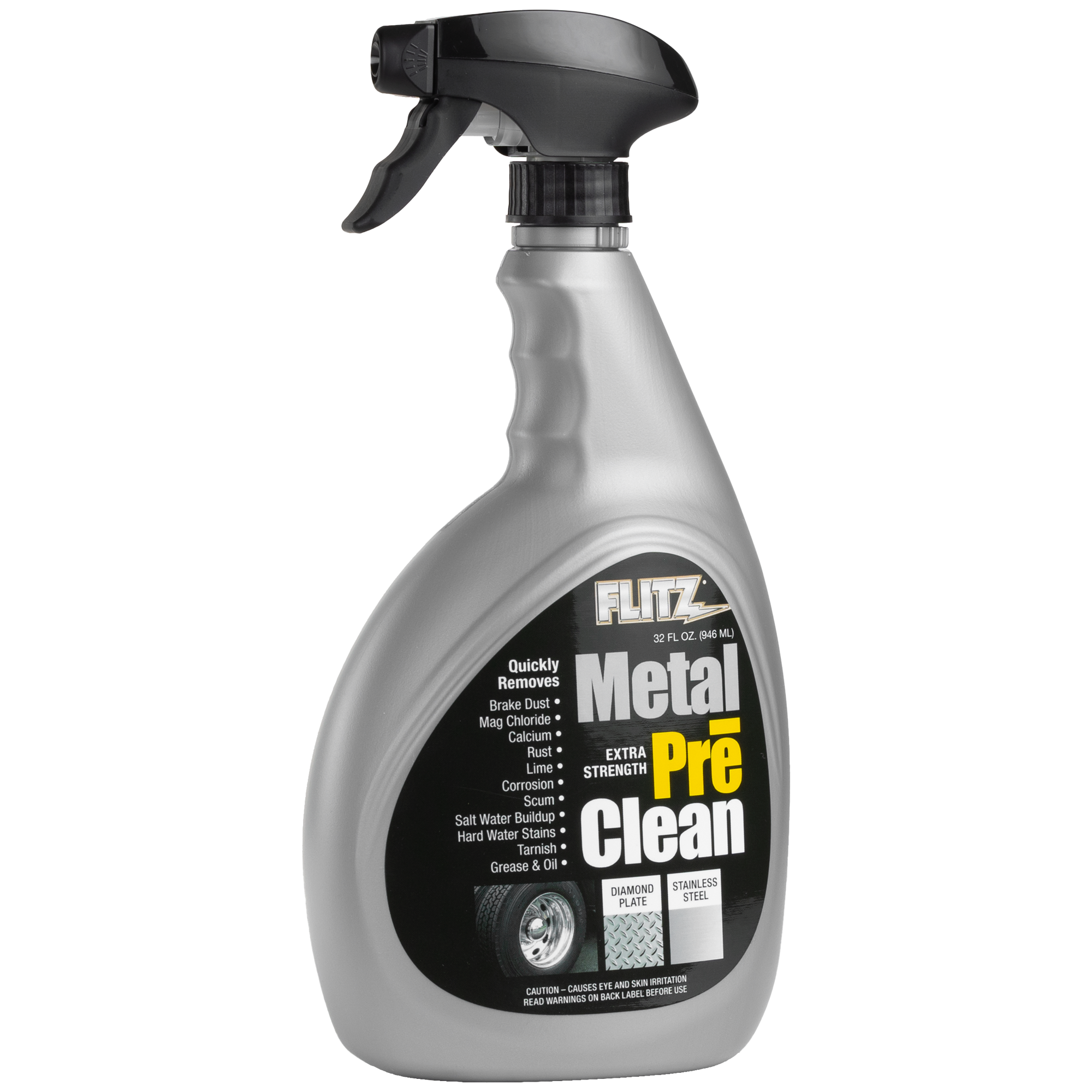 Flitz Metal PreClean - Aluminum Metal Cleaner | Flitz Premium Polishes