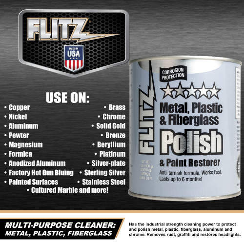 Flitz Metal Polish – The Ultimate Tarnish & Rust Remover