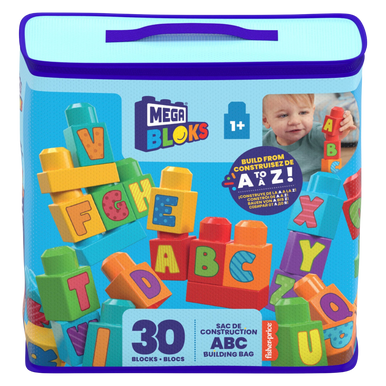 Fisher-Price Mega BLOKS ABC Building Blocks - YouGiveGoods