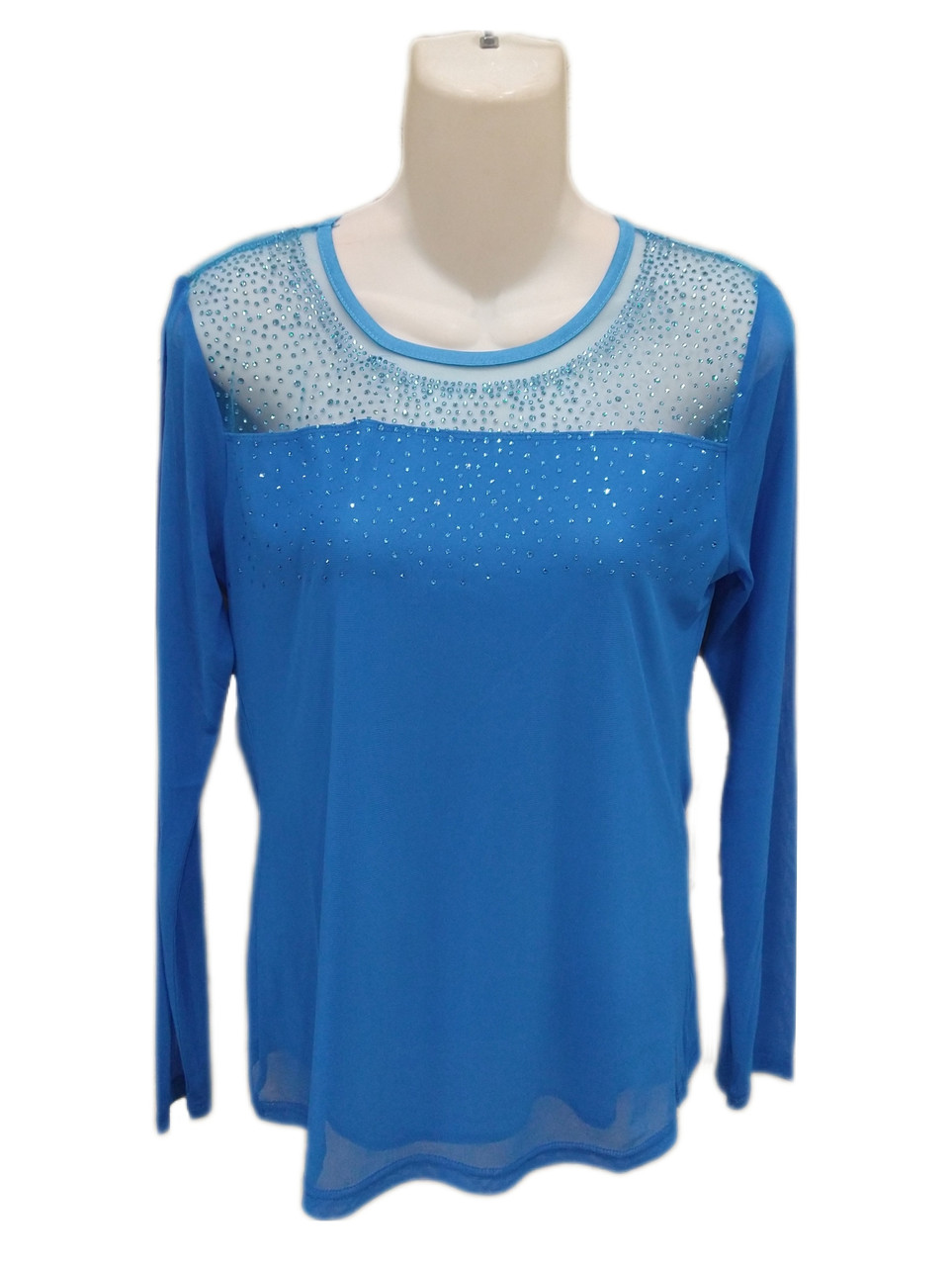 Studded Mesh Top - Vita Boutique