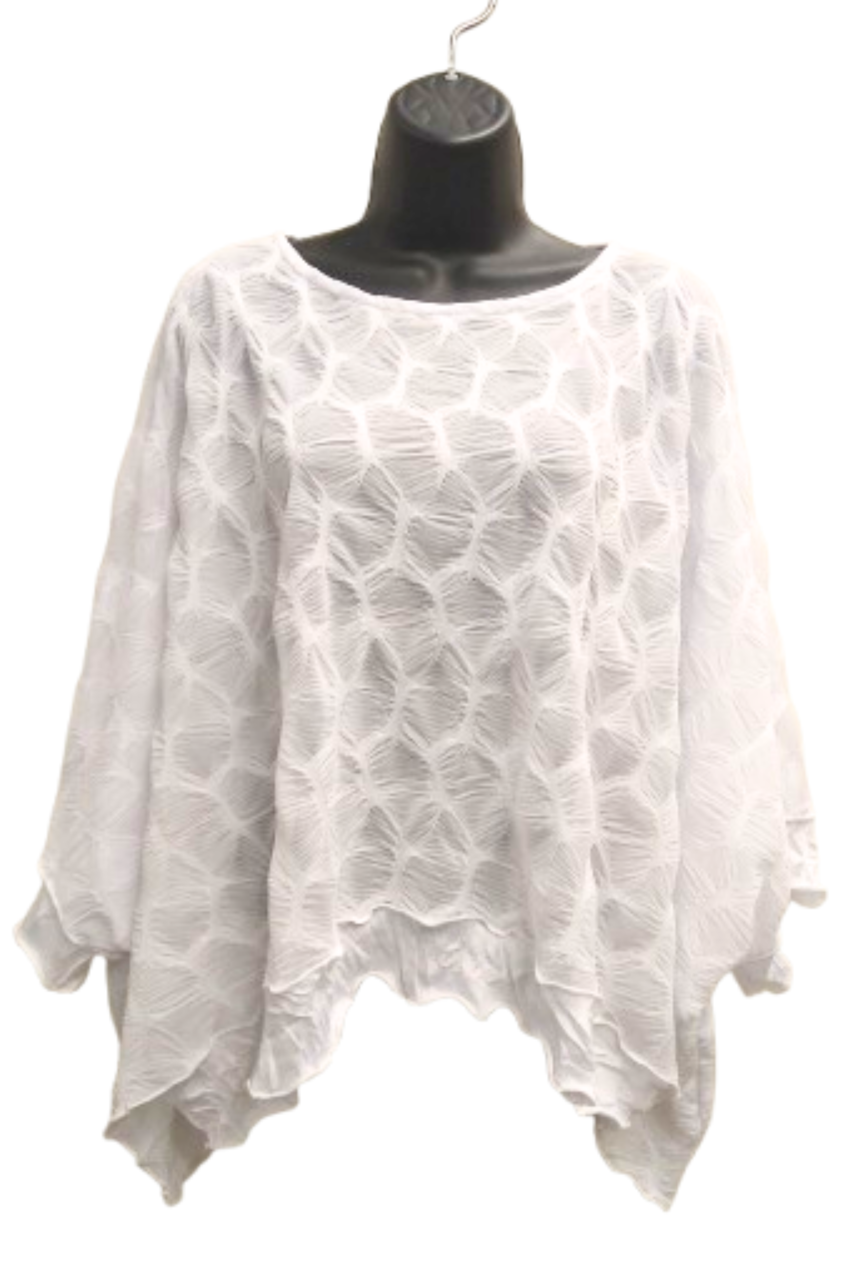 Crinkle Mesh Topper - Vita Boutique