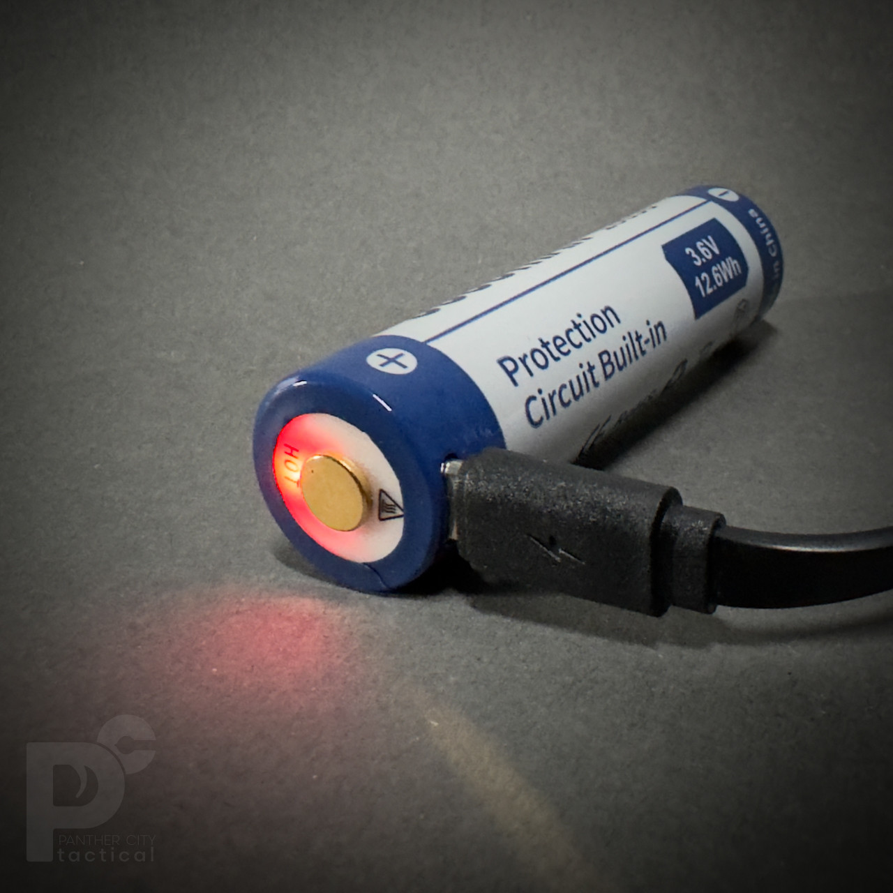 18650 USB Rechargeable Batteries - 2 Pack