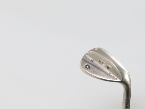 Titleist Vokey Sm6 Tour Chrome Wedge 58°-8 M-Grind Stock Stl 1110801 Good E13 - Mikes Golf Outlet