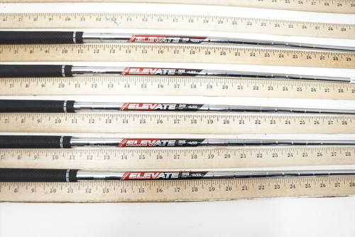True Temper Elevate 95 S 95g Stiff 34.5"-36.25" 5pc Iron Shaft Set .370 1068052 - Mikes Golf Outlet
