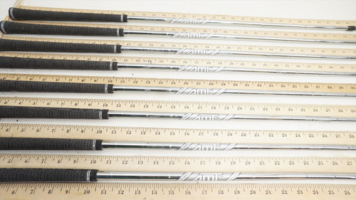 True Temper Dyn Gold Amt White X100 34.25"-37.5" 8Pc Iron Shaft Set ...