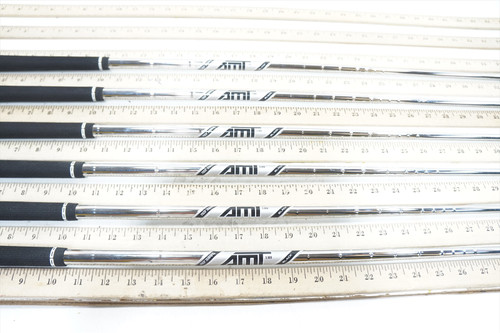 True Temper DG Amt Black S300 34.5"-37" 6p Iron Shaft Set Pulls .355 ...