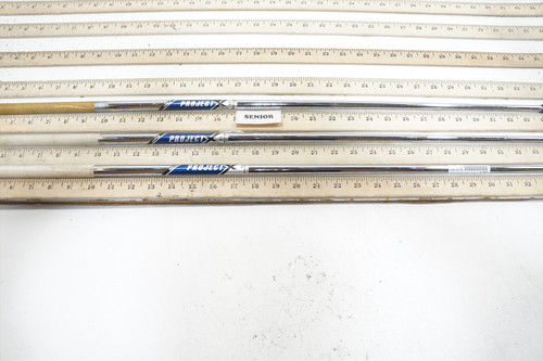 Project X Blue Label Steel 5.0 R 110g 36"-37.25" 3p Iron Shaft Set Pulls 7498 - Mikes Golf Outlet