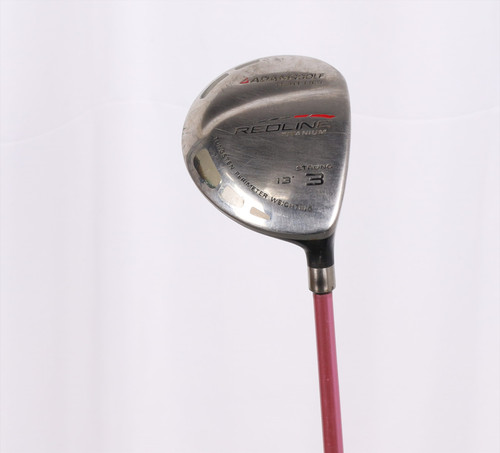 Adams Redline Titanium 13° 3 Fairway Wood Stiff Aldila Nvs Pink 85 ...