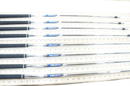 Project X Blue Label Steel 120 6.0 S 34"-37.5" 8P Iron Shaft Set Pulls ...