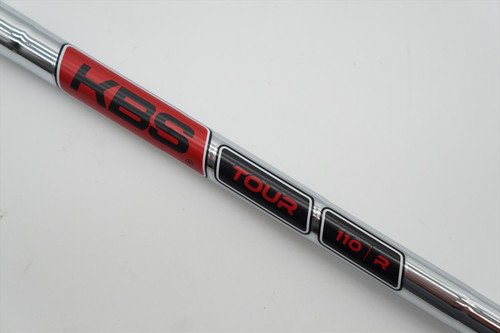 (1) New KBS Tour Chrome 110 Regular 37.5" #9 / Wedge Shaft .355 Cured ...