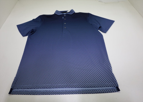 Greyson Dances with Wolves Ombre Polo Mens Size Medium Blue 695B ...