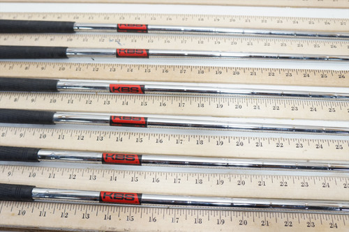 Kbs Tour 110 110g Regular 34.5"-37" 6pc. Iron Shaft Set Pulls .355 ...