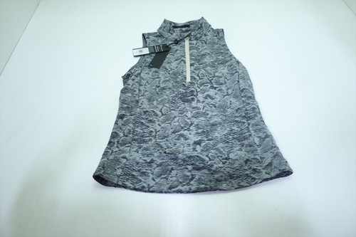 Greyson Wolf Scales Jacquard Halley Polo Women Size Small Sand ...
