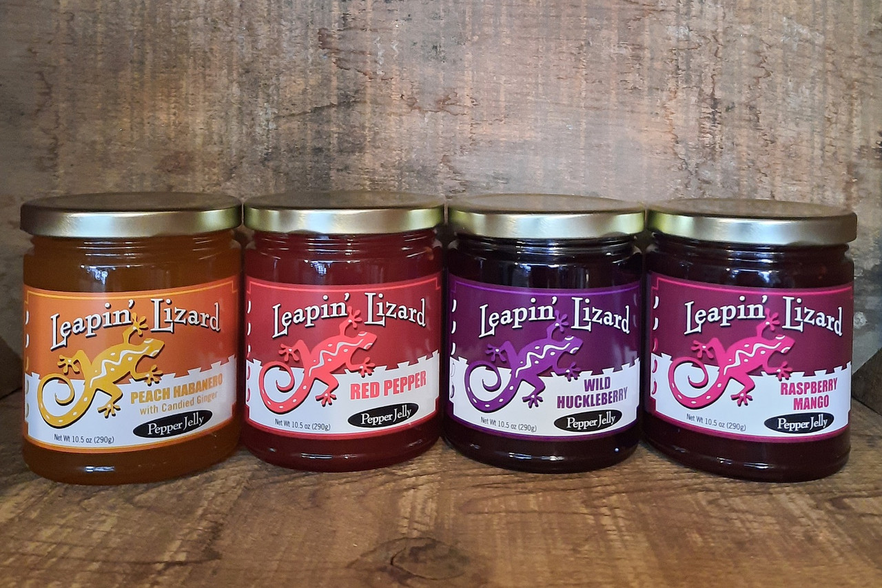 4 Pack ~ Pepper Jelly Gift Box - Homemade by Dorothy