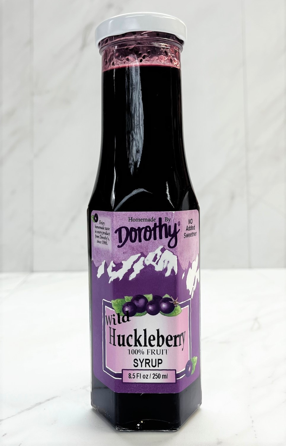 Sugar Free Huckleberry Syrup - Homemade by Dorothy