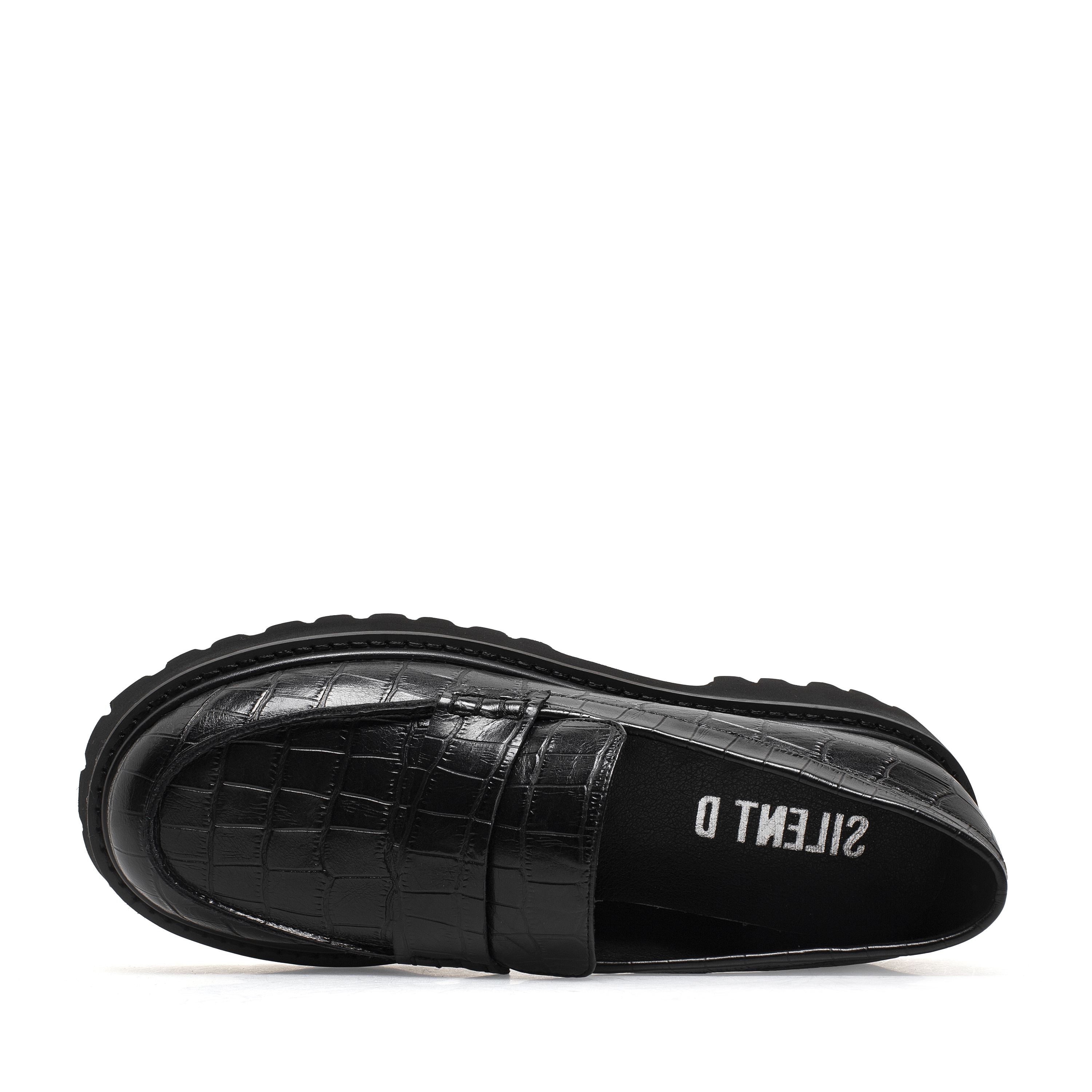 SIA Loafer Black Croc - Silent D